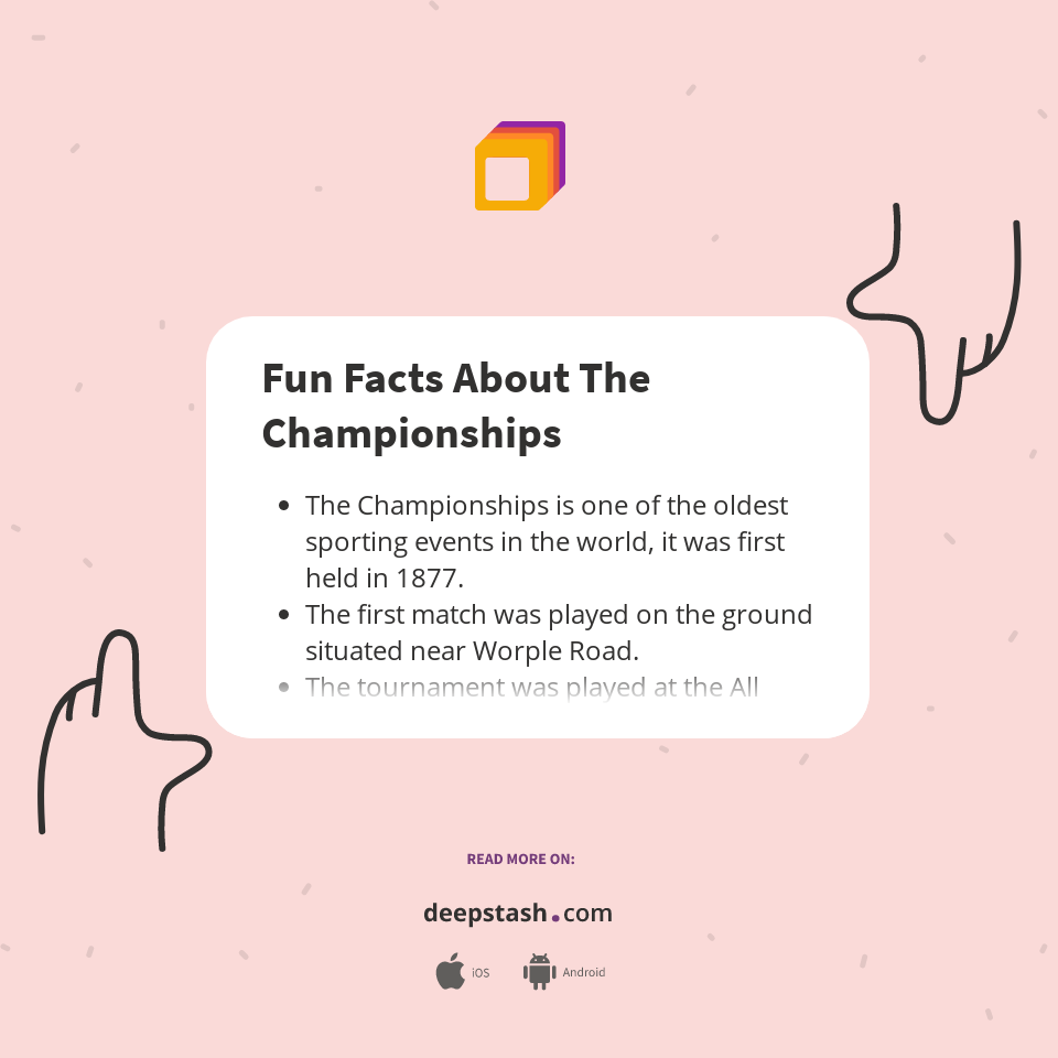 Fun Facts About The Championships - Deepstash