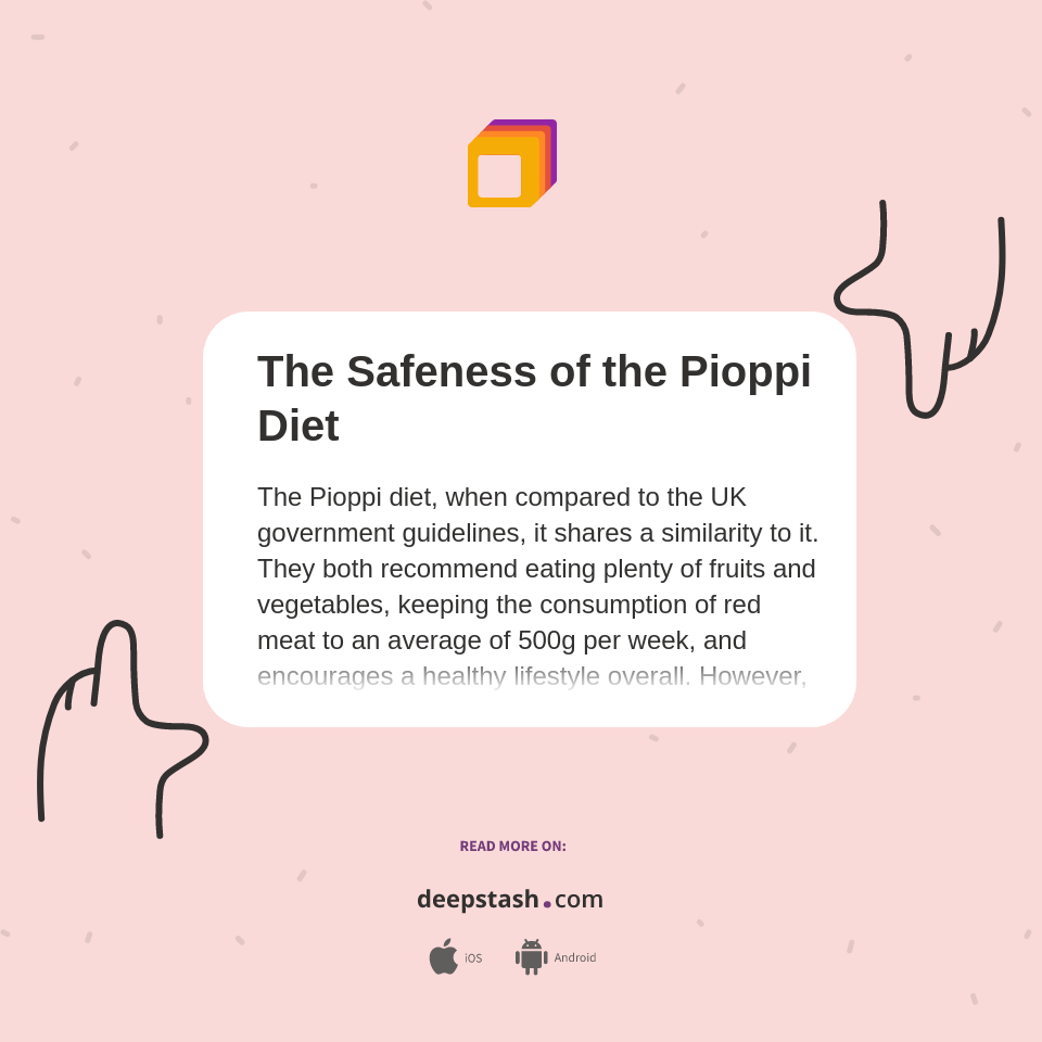 The Safeness of the Pioppi Diet - Deepstash