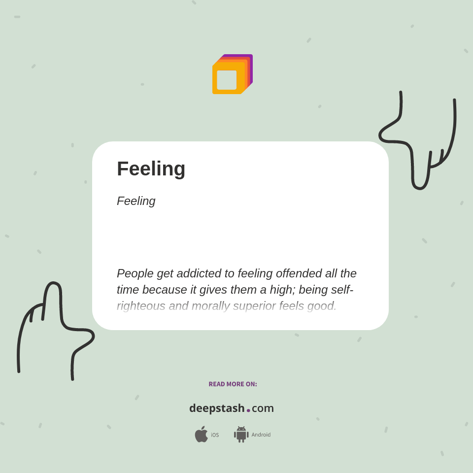 Feeling - Deepstash