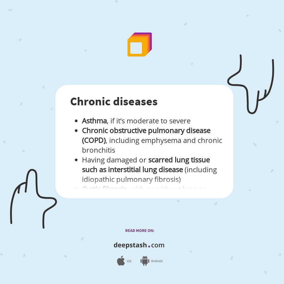 Chronic diseases - Deepstash