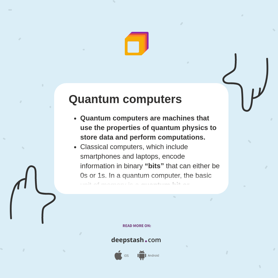 Quantum computers - Deepstash