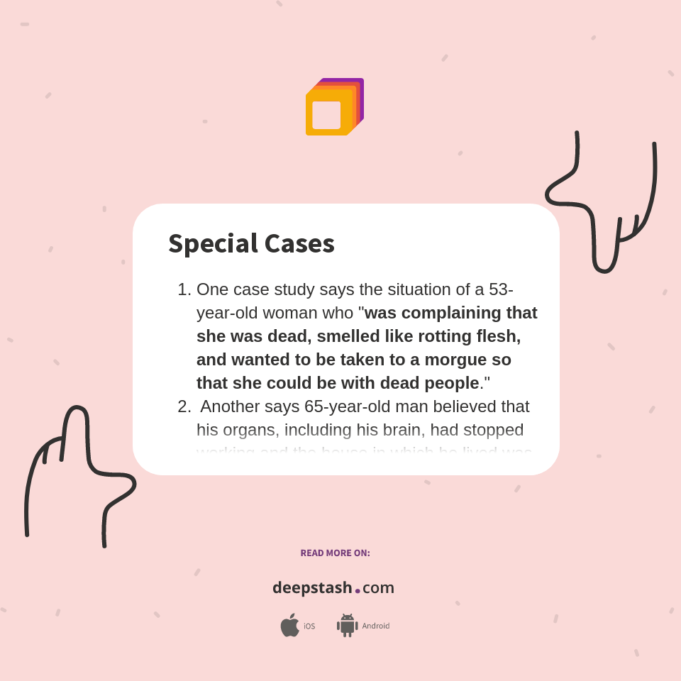 Special Cases - Deepstash
