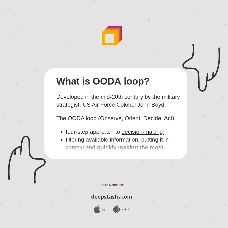 What is OODA loop? - Deepstash