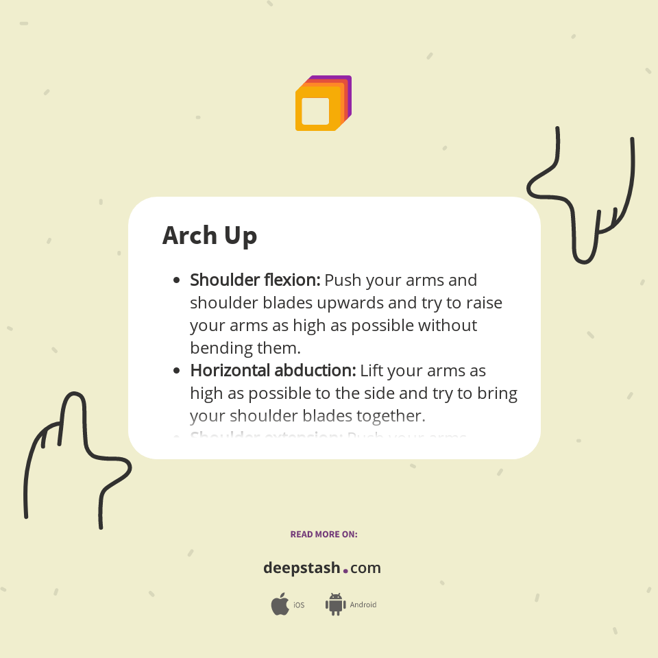 Arch Up - Deepstash