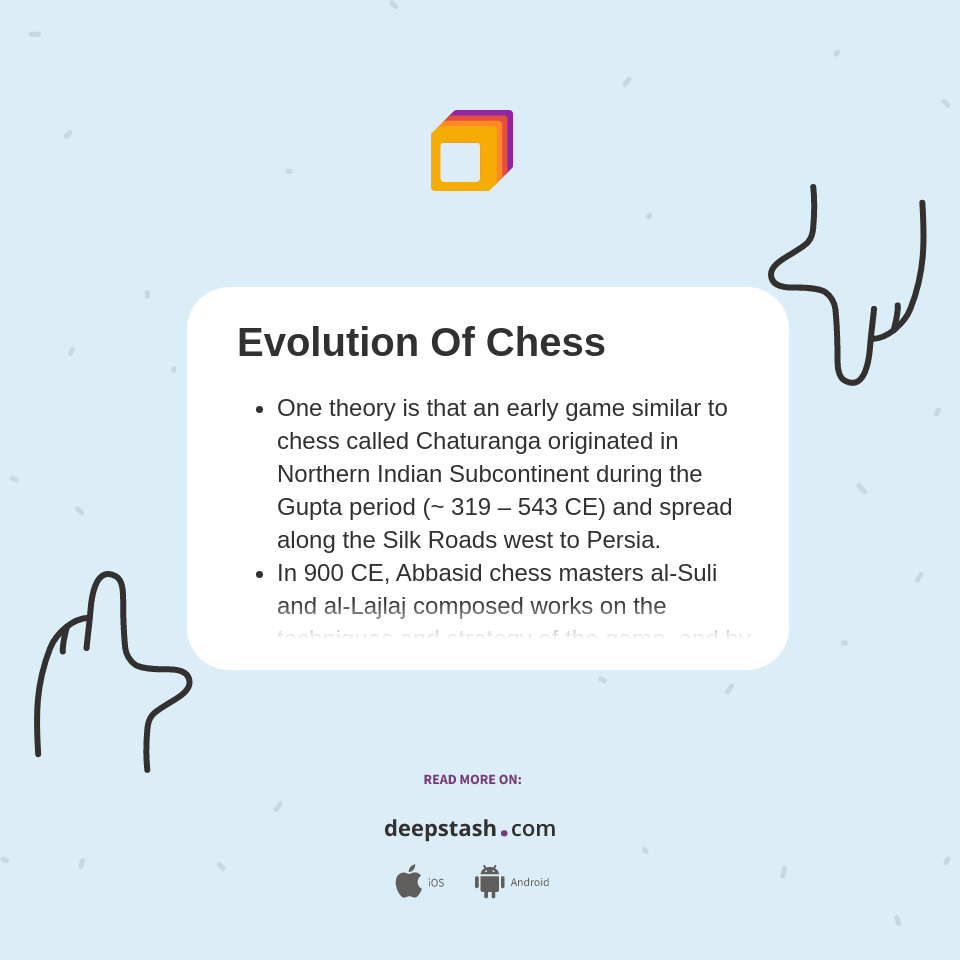 Evolution Of Chess - Deepstash