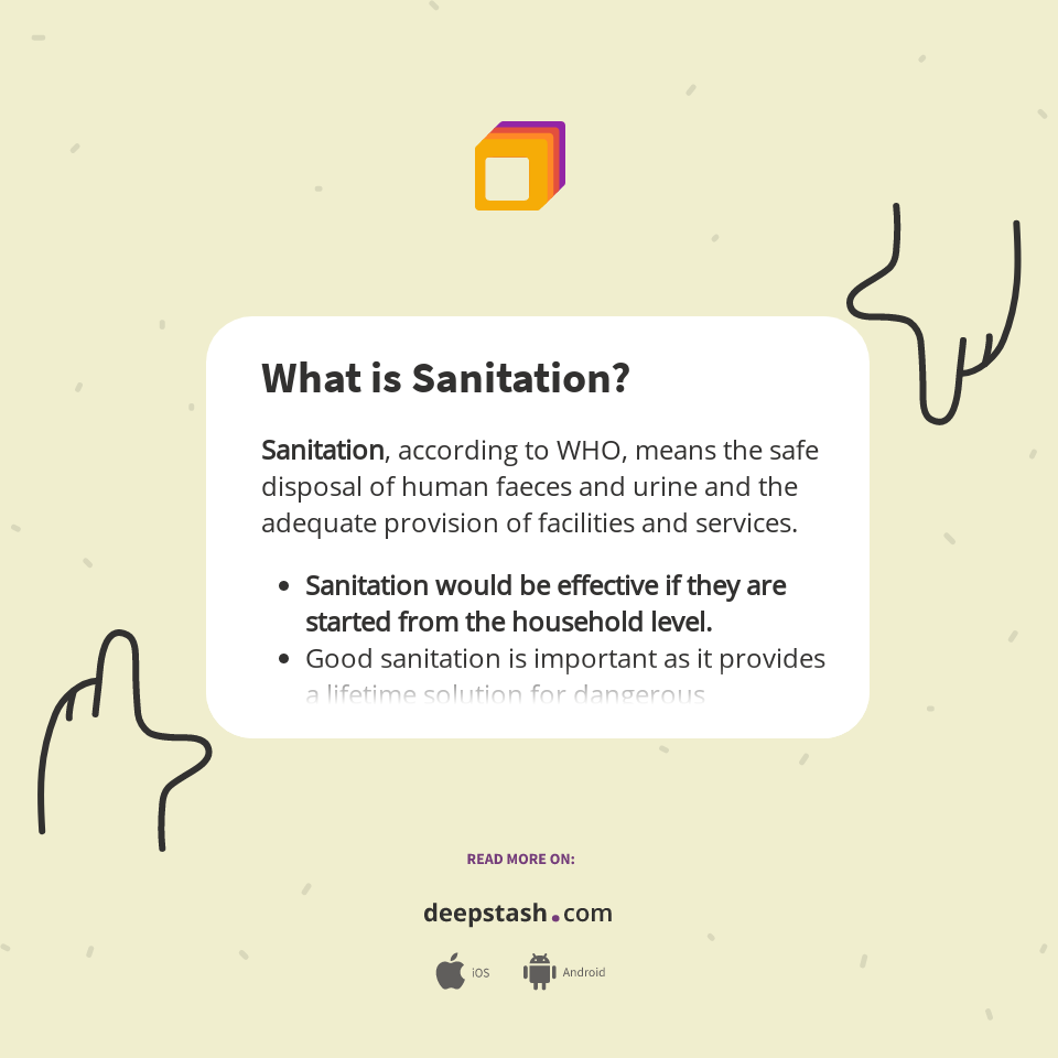 What is Sanitation? - Deepstash