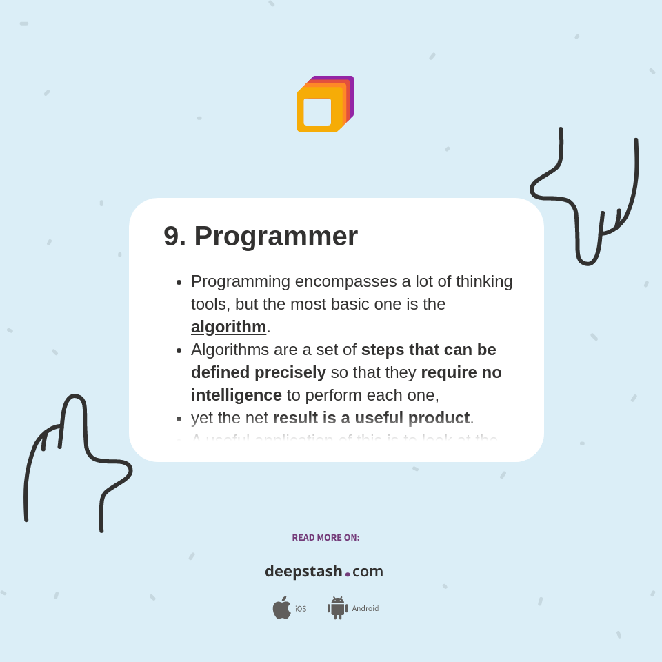 9. Programmer - Deepstash
