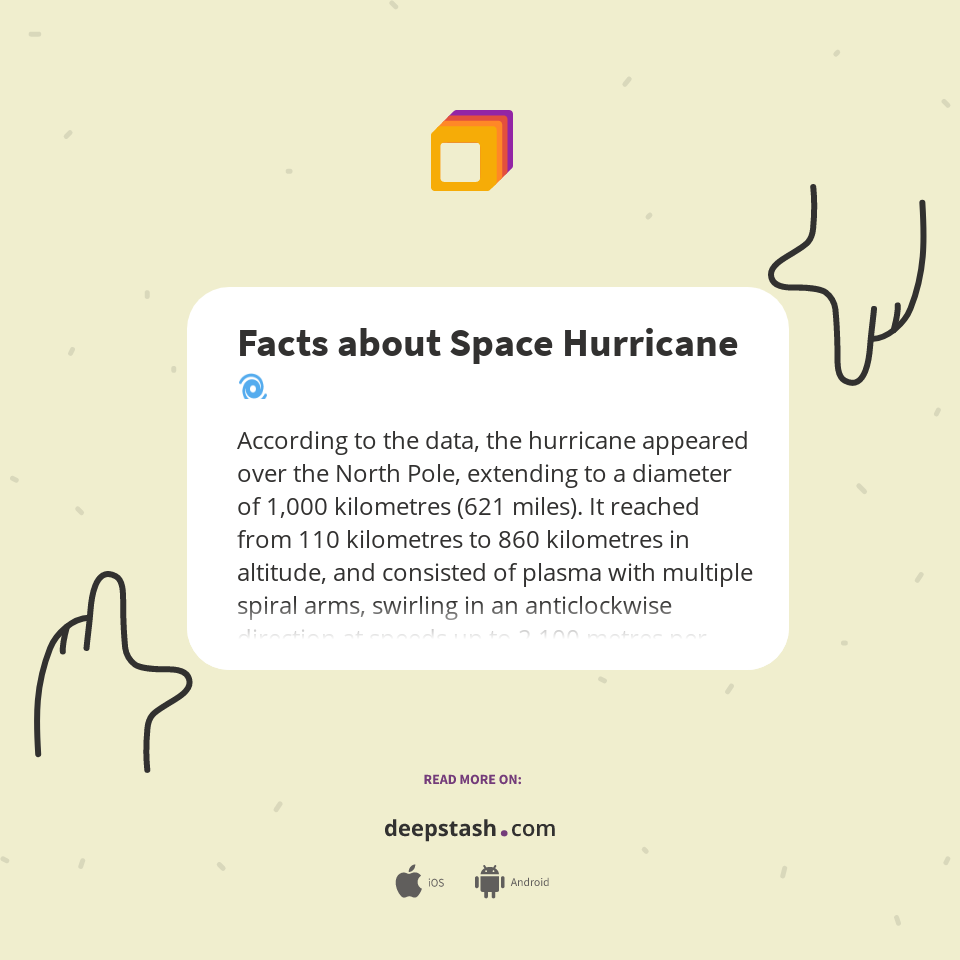 Facts about Space Hurricane🌀 - Deepstash