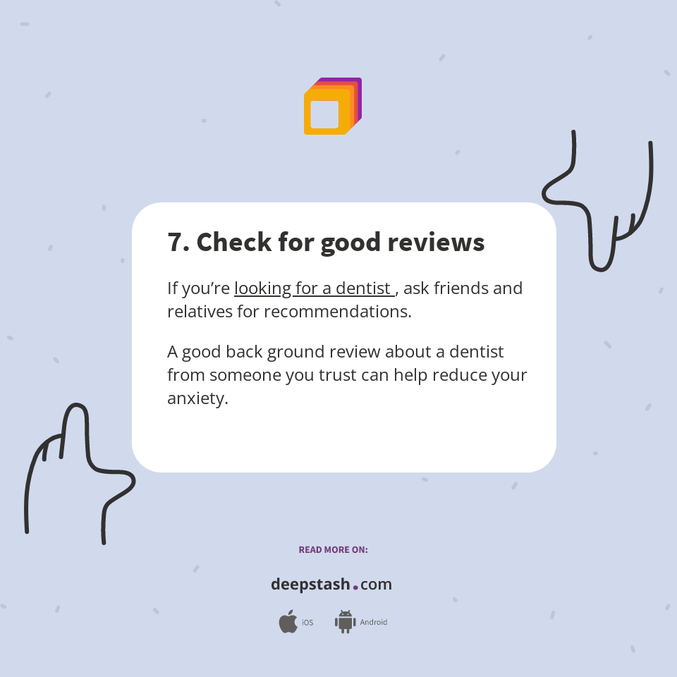 7. Check for good reviews - Deepstash
