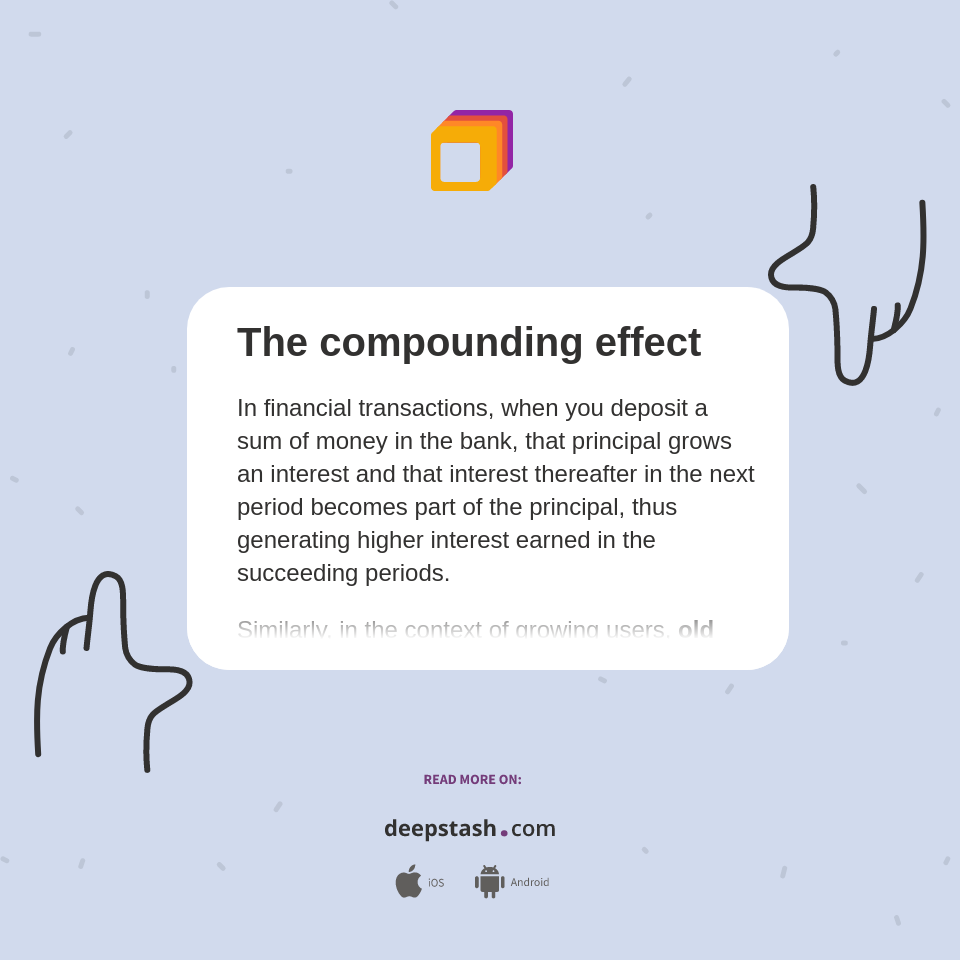 The compounding effect - Deepstash