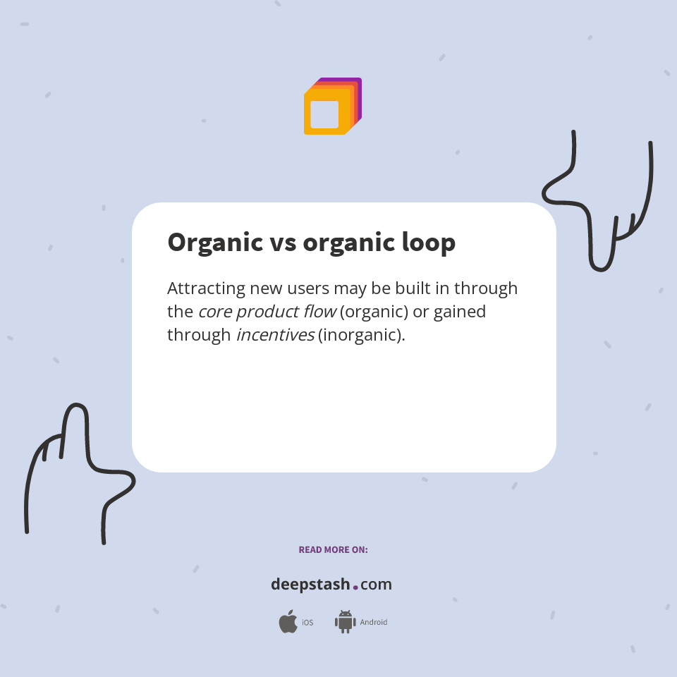 Organic vs organic loop - Deepstash