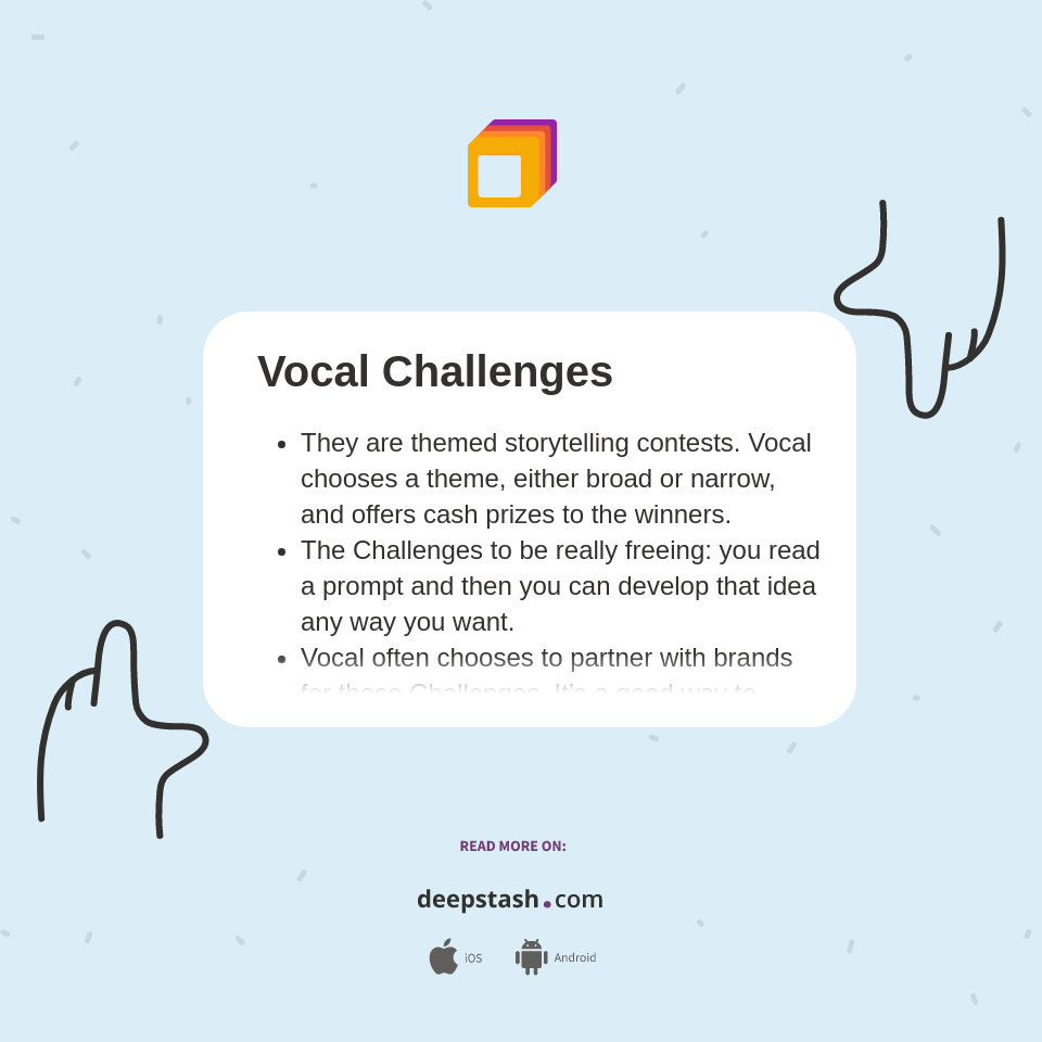 Vocal Challenges - Deepstash