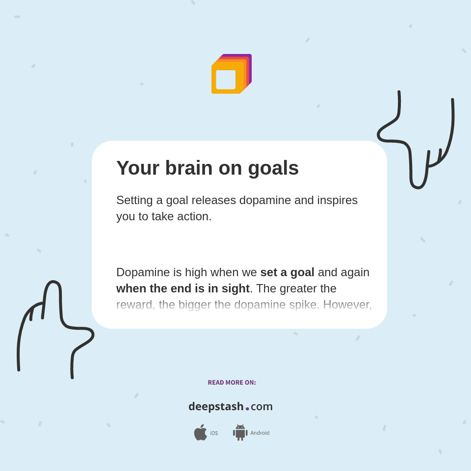 Your brain on goals - Deepstash