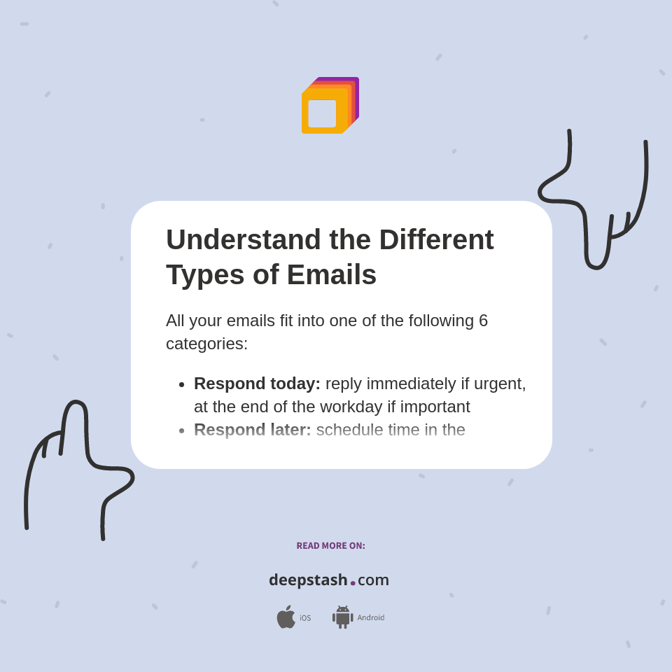 Understand the Different Types of Emails - Deepstash