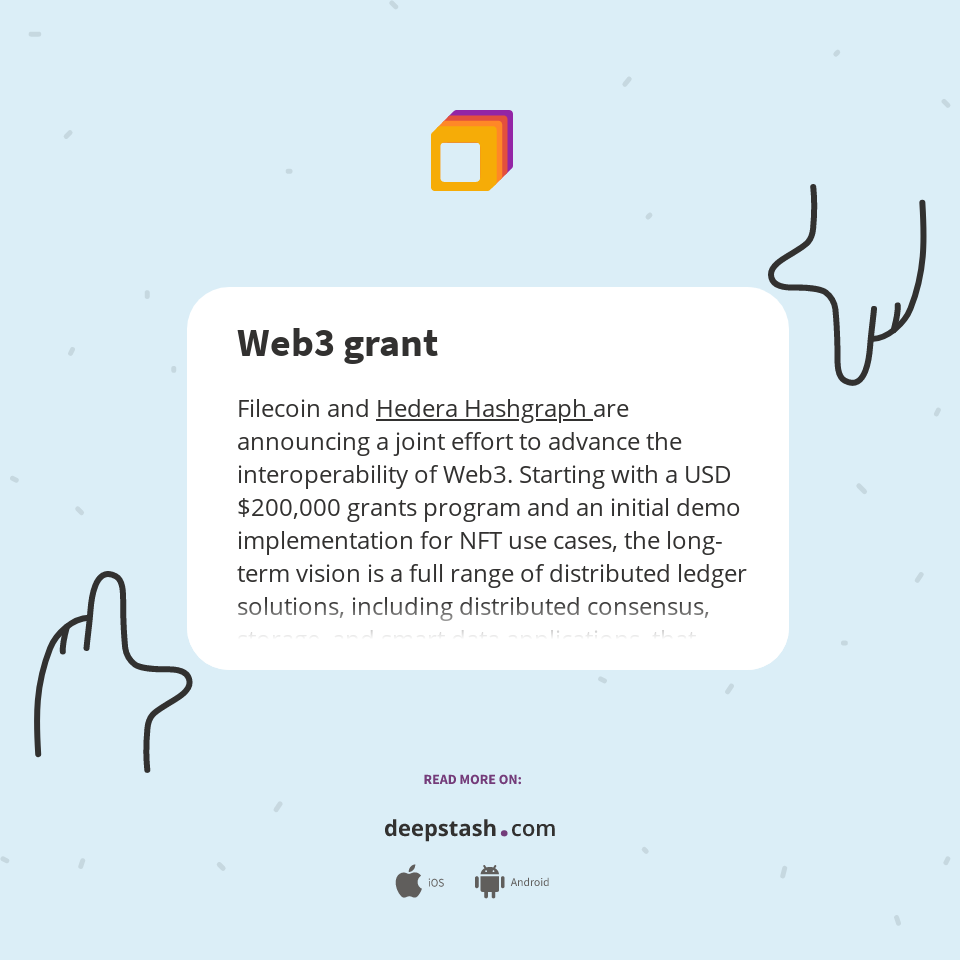 Web3 grant - Deepstash