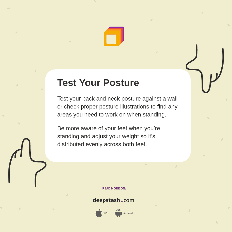 Test Your Posture Deepstash