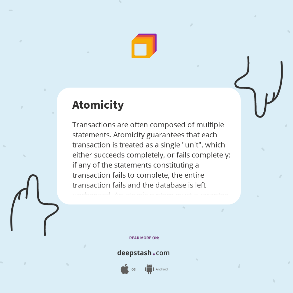 Atomicity - Deepstash