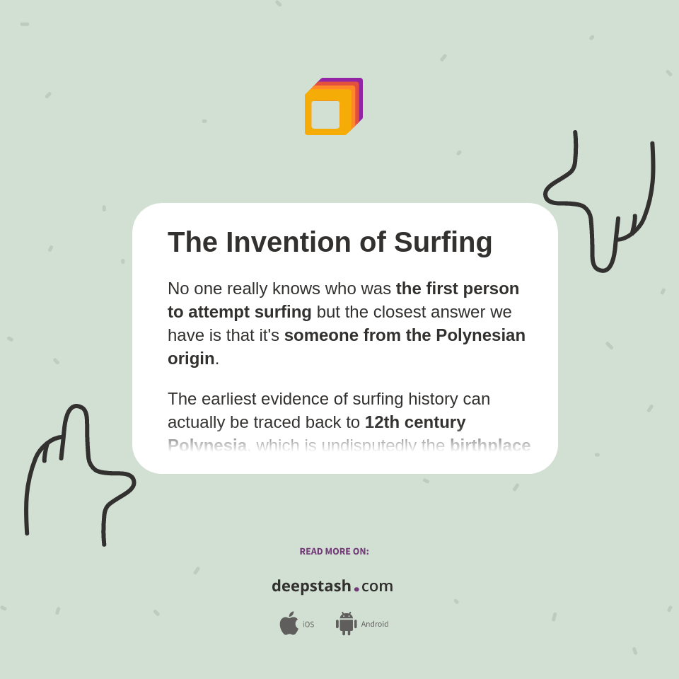 The Invention of Surfing - Deepstash