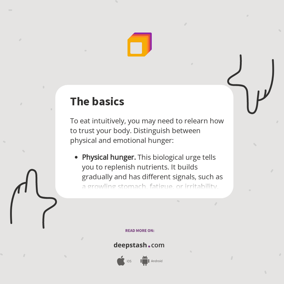 The basics - Deepstash