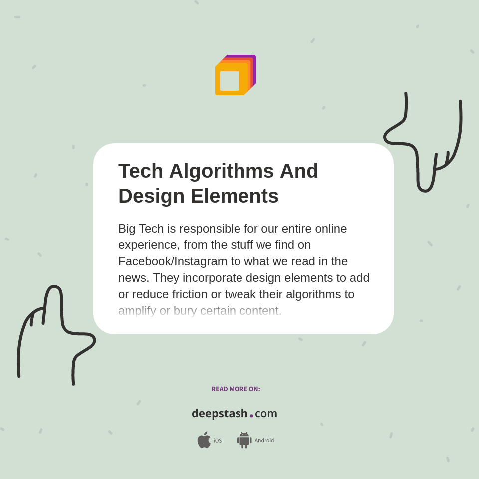 Tech Algorithms And Design Elements - Deepstash
