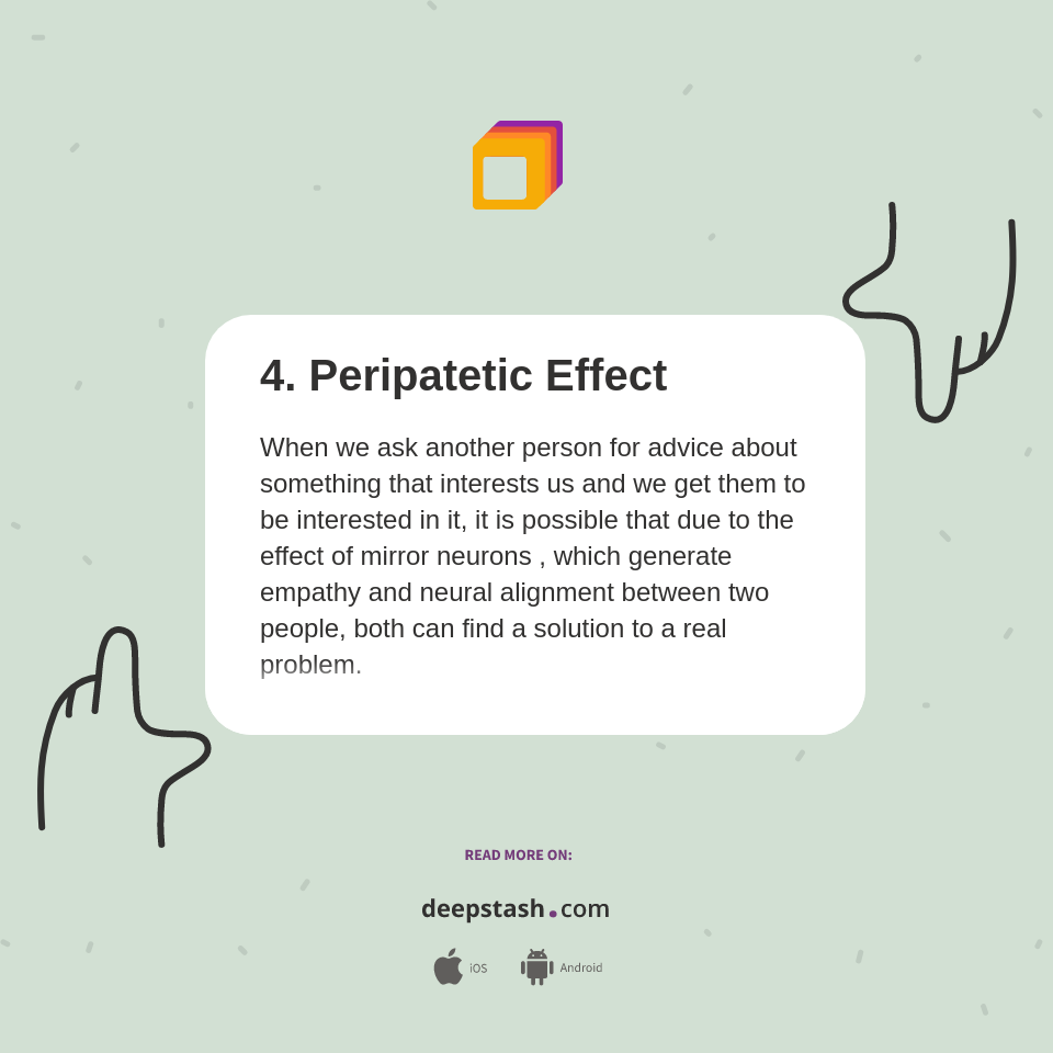 4. Peripatetic Effect - Deepstash
