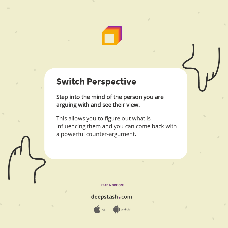Switch Perspective - Deepstash