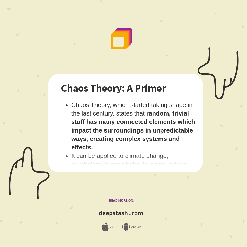 Chaos Theory: A Primer - Deepstash