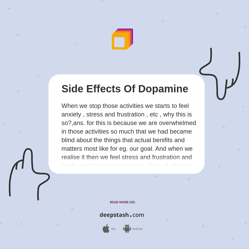 Side Effects Of Dopamine - Deepstash