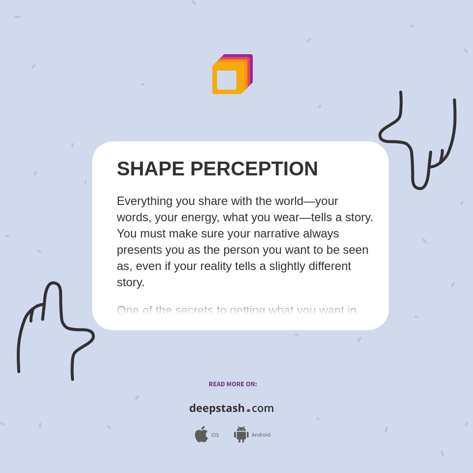 SHAPE PERCEPTION - Deepstash