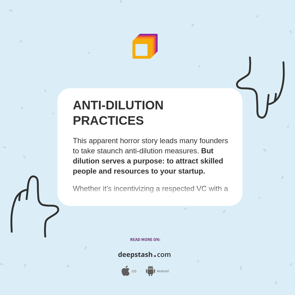 ANTI-DILUTION PRACTICES - Deepstash