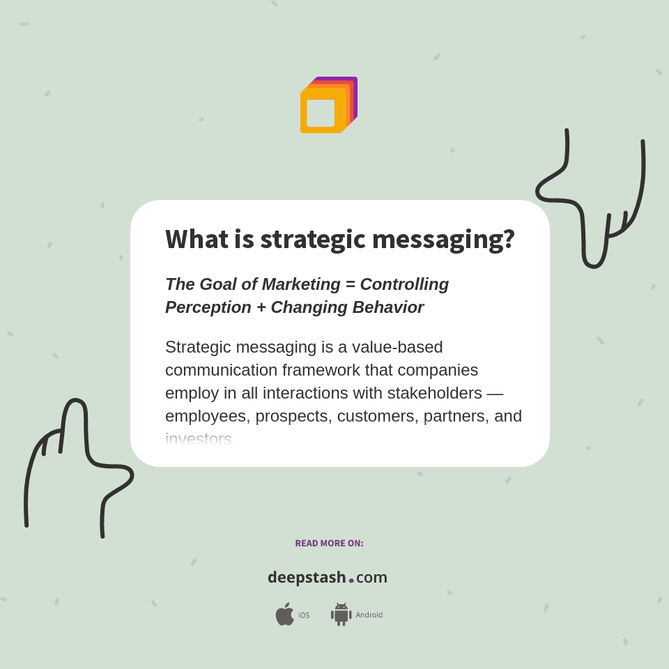 What is strategic messaging? - Deepstash