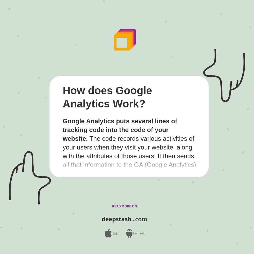 How does Google Analytics Work? - Deepstash