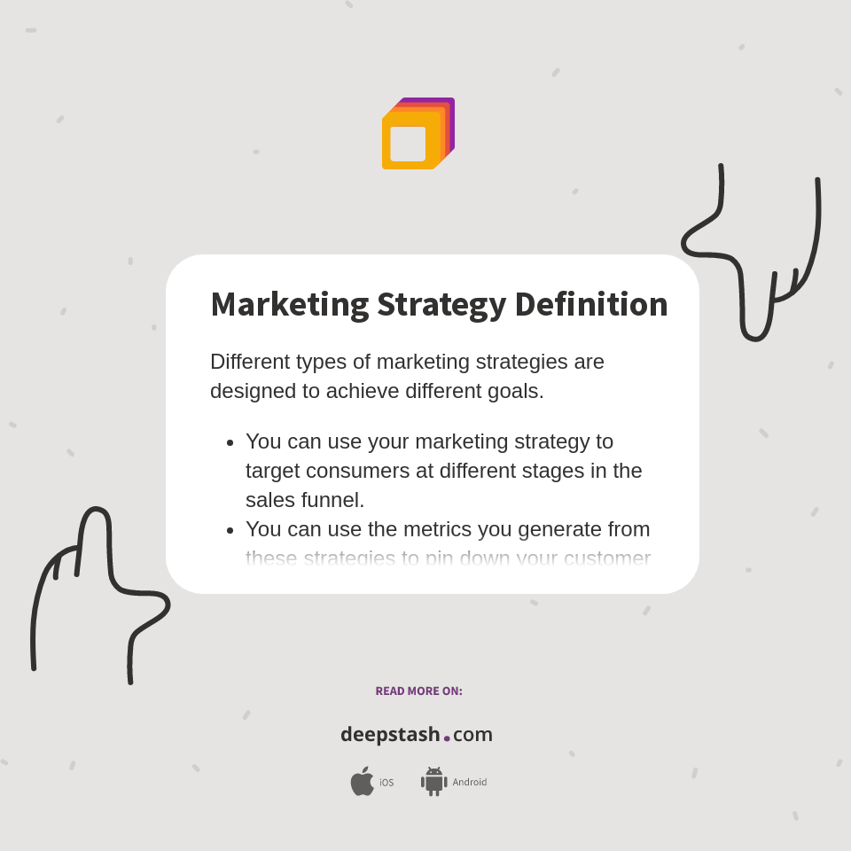 Marketing Strategy Definition - Deepstash