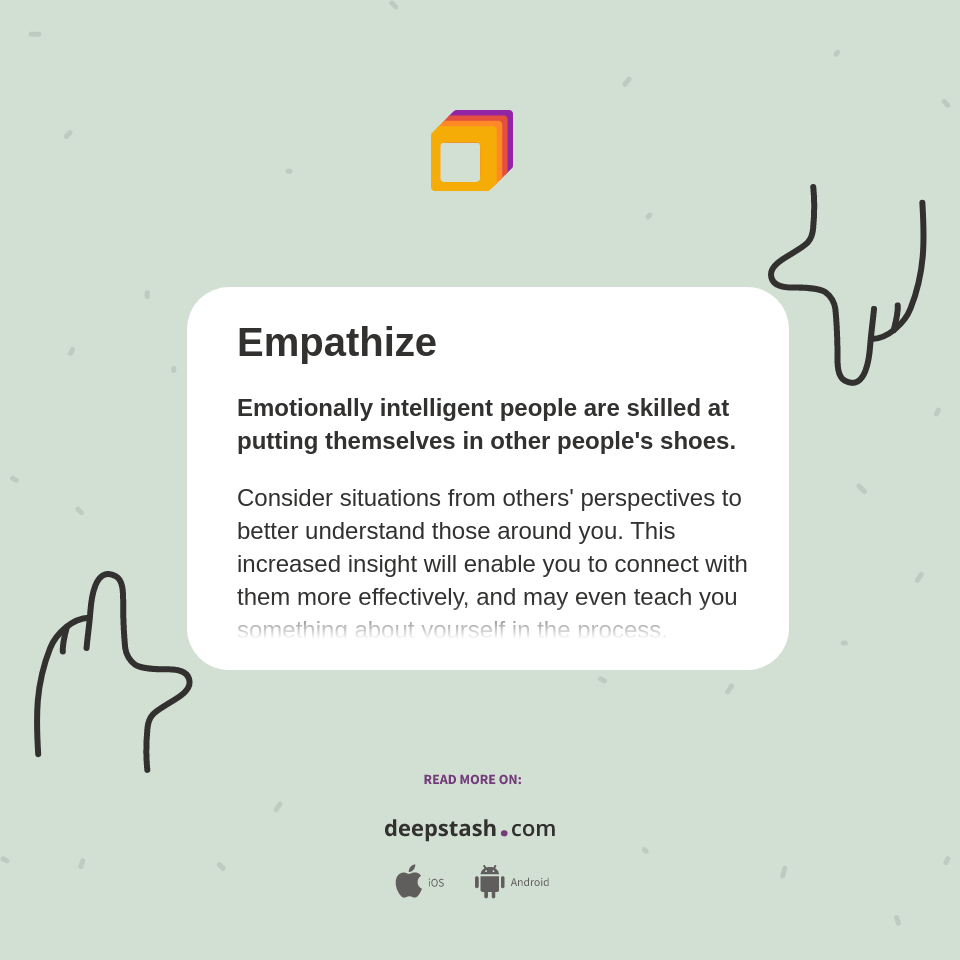 Empathize - Deepstash