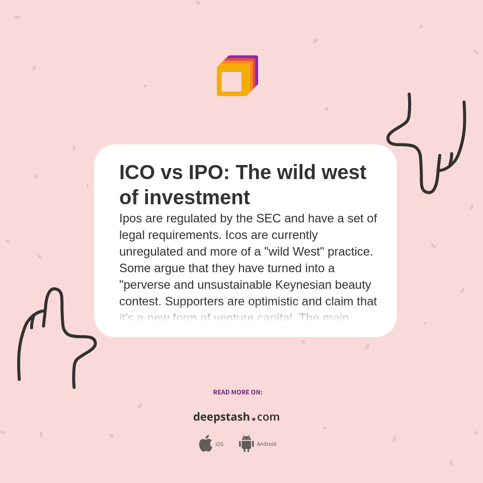 ICO vs IPO: The wild west of investment - Deepstash