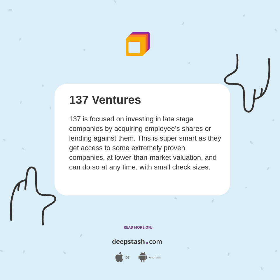 137 Ventures - Deepstash