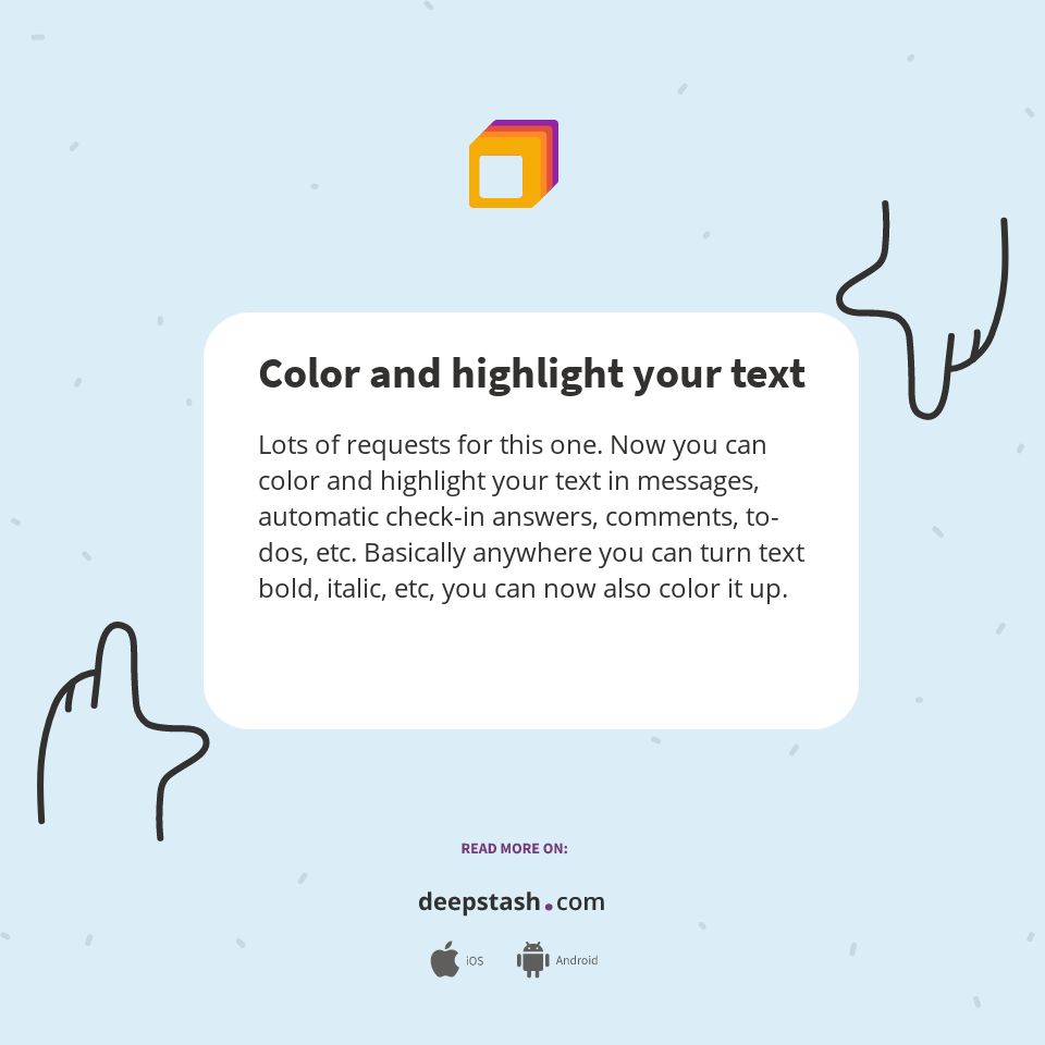Color and highlight your text - Deepstash