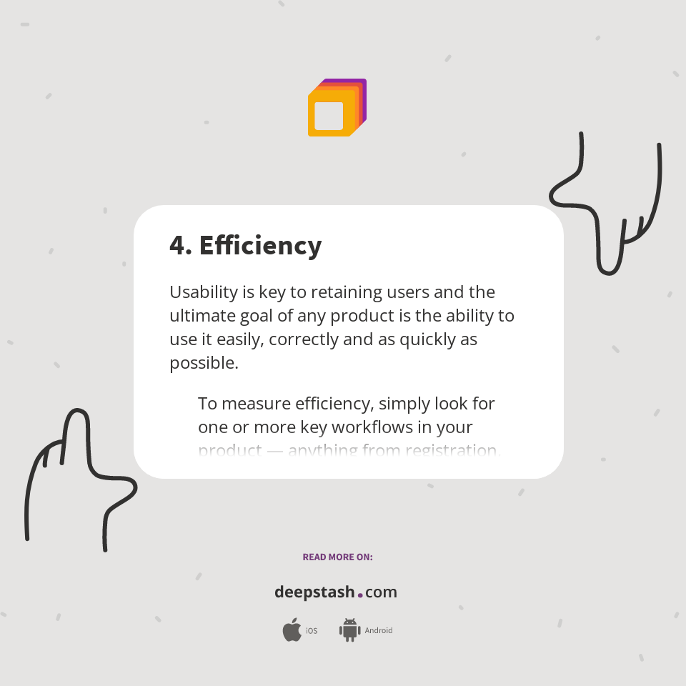 4. Efficiency - Deepstash