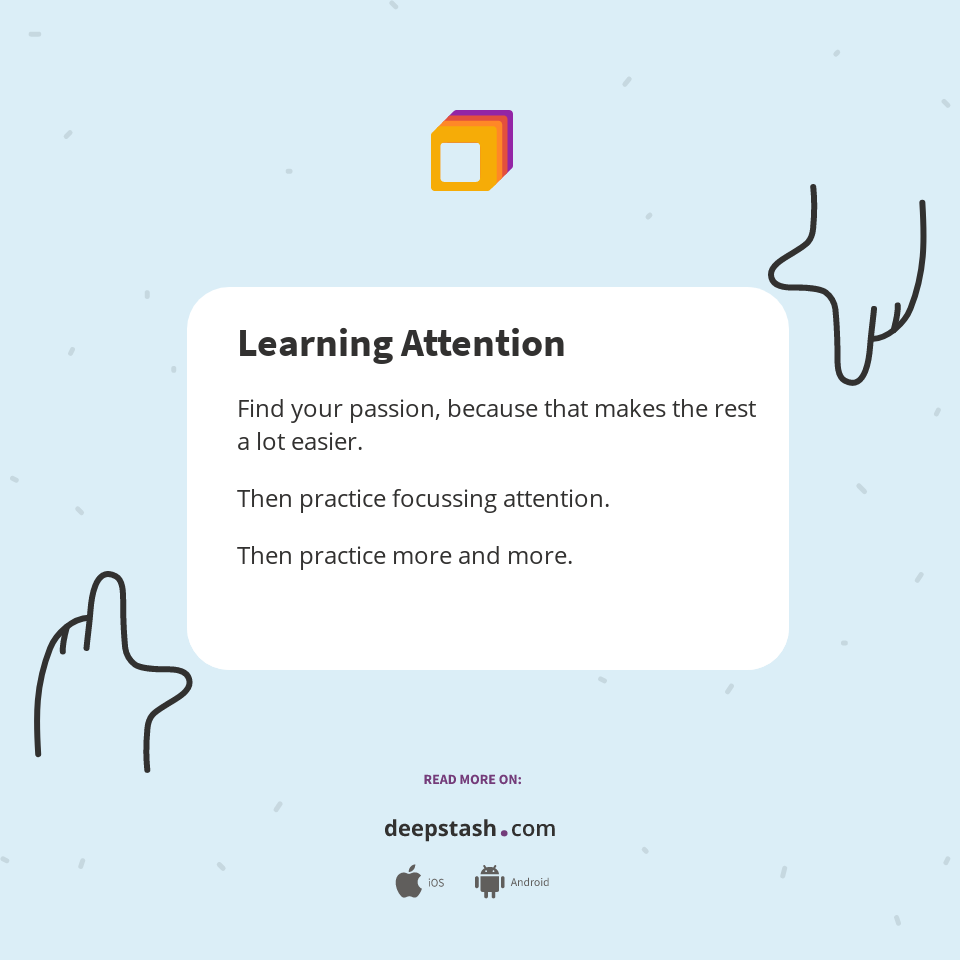 Learning Attention - Deepstash