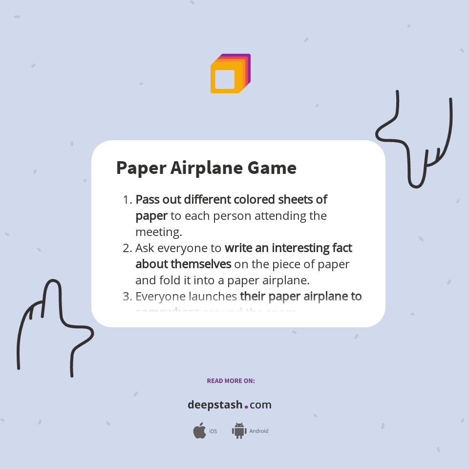 Paper Airplane Game - Deepstash