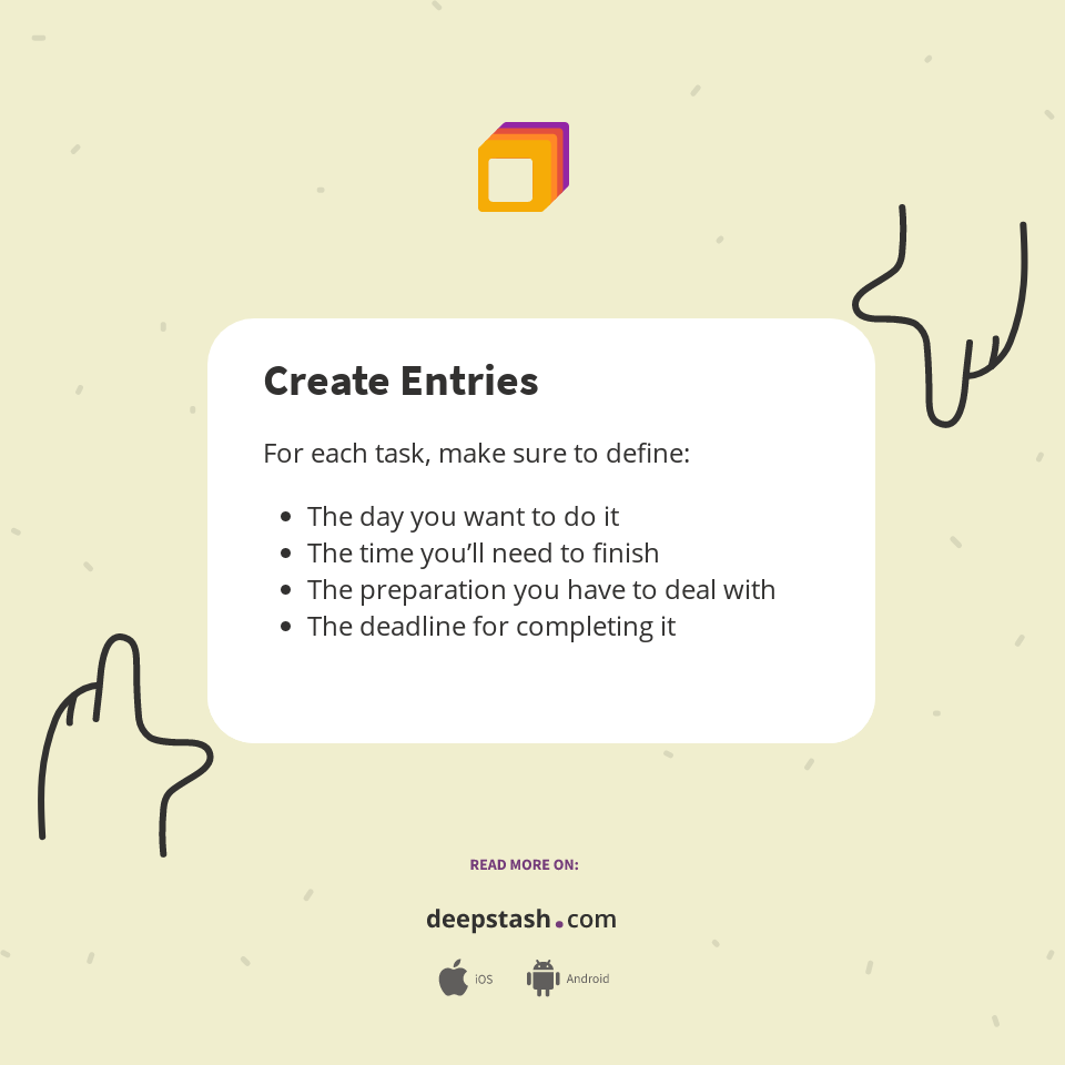 Create Entries - Deepstash