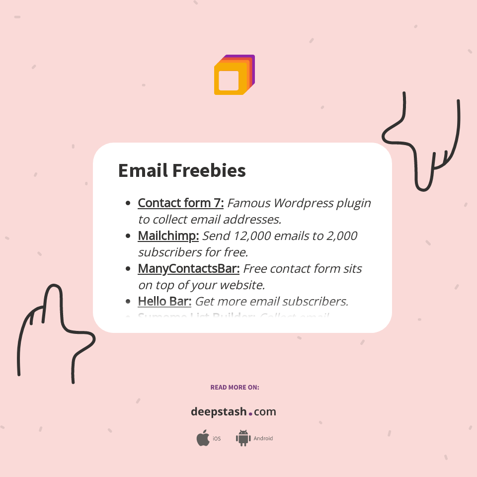 Email Freebies - Deepstash