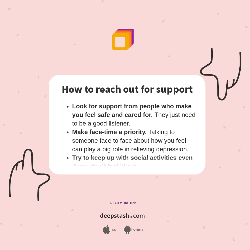 How to reach out for support - Deepstash
