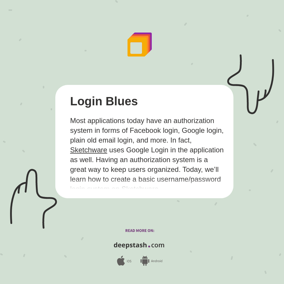 Login Blues - Deepstash