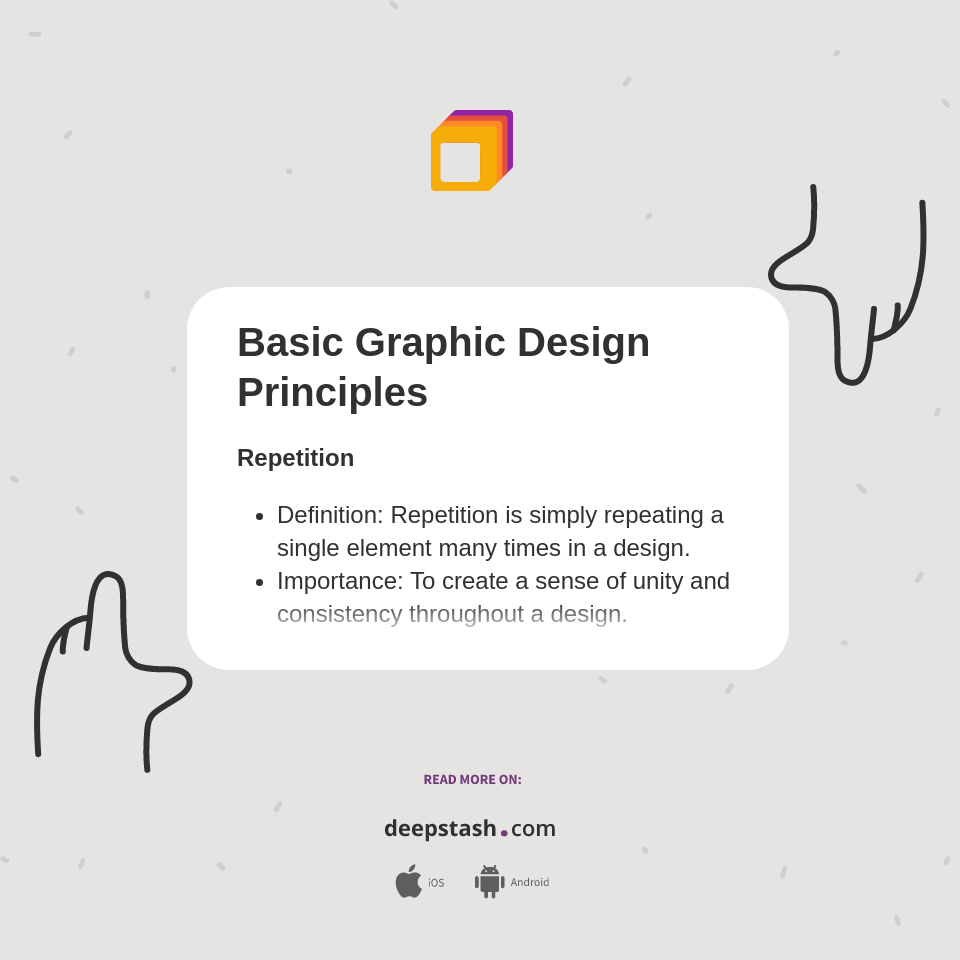 Basic Graphic Design Principles - Deepstash