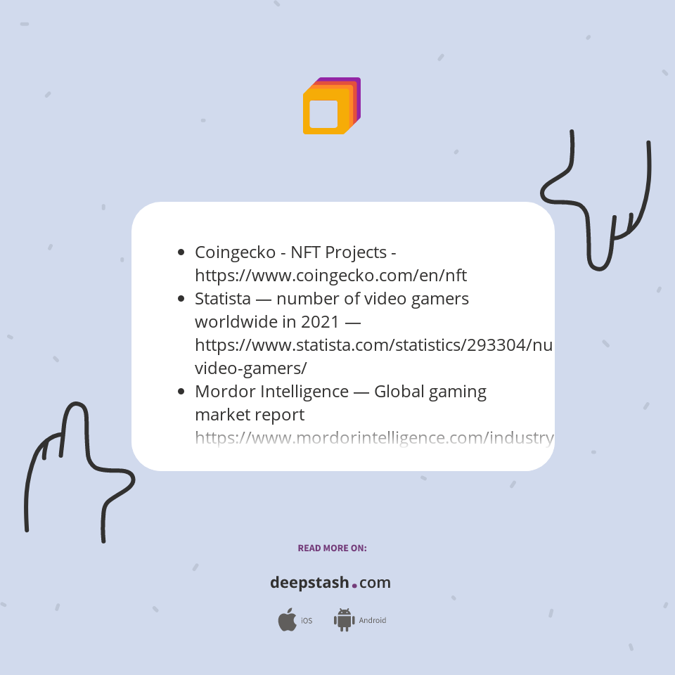 Coingecko - NFT Projects - https://www.coingecko.com/en/nft ... - Deepstash