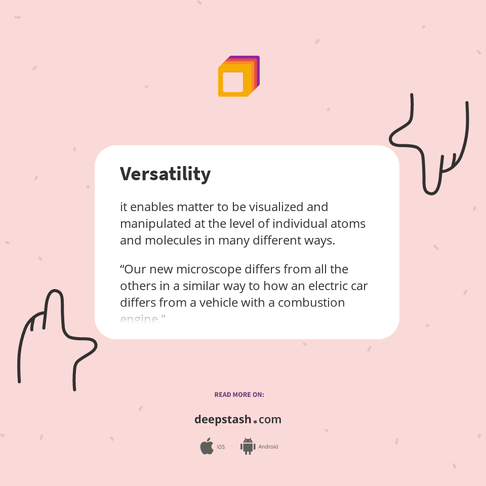 Versatility - Deepstash