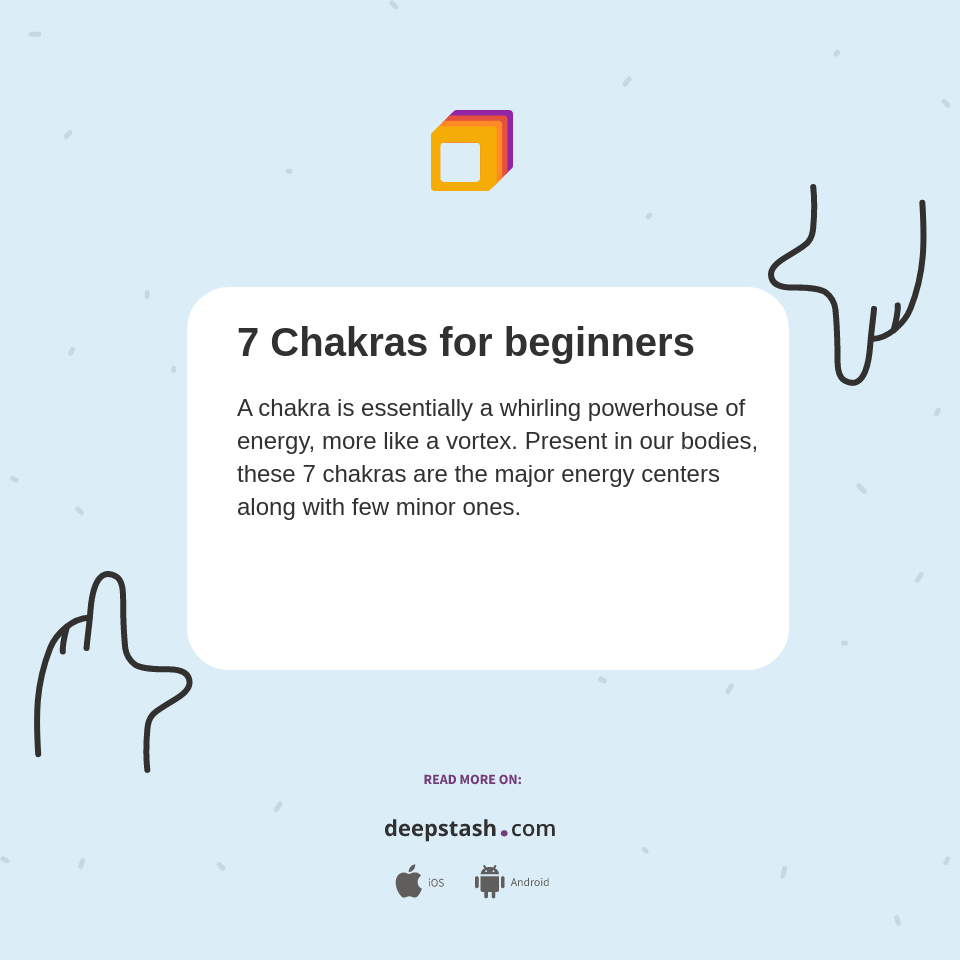 7 Chakras for beginners - Deepstash