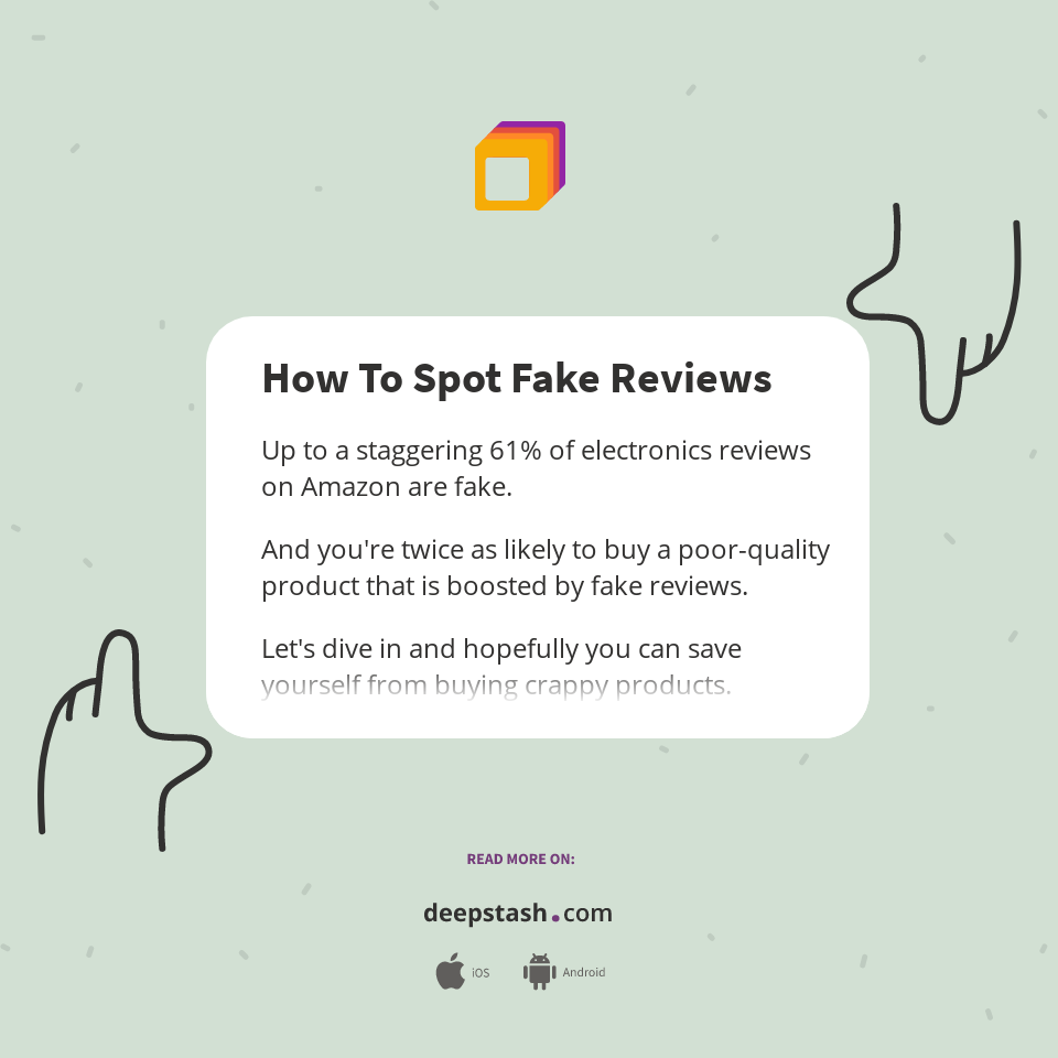 How To Spot Fake Reviews - Deepstash