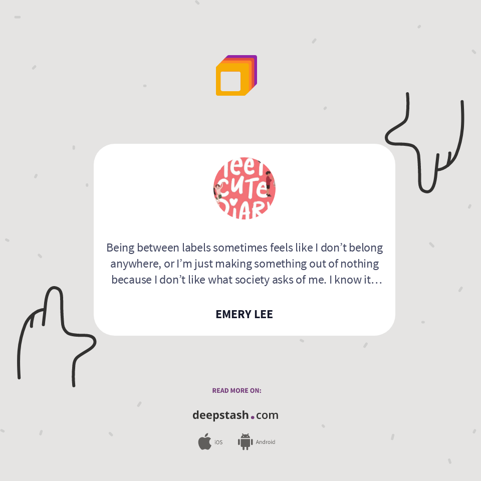 Quote by EMERY LEE - Deepstash